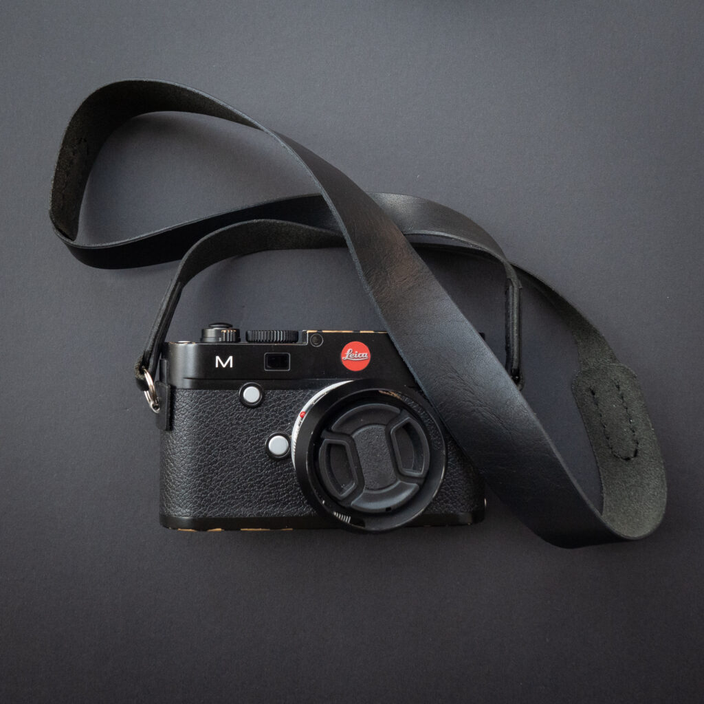 Leather Neck Strap (100cm Long) - Woodgate Camera Straps